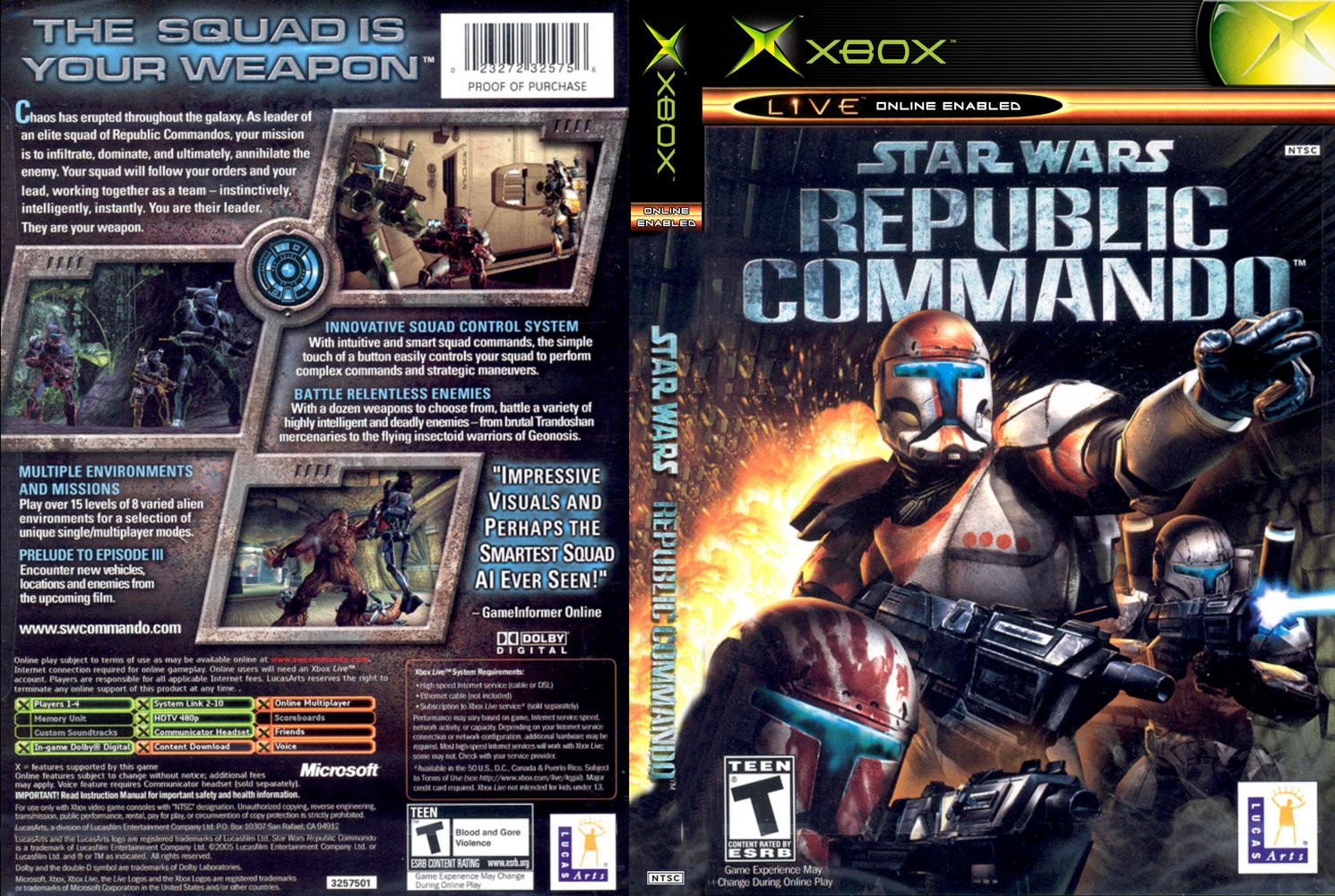 Game Zone: STAR WARS REPUBLIC COMMANDO